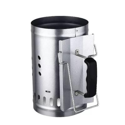 Cina Barbecue Carbone Camino Starter Utensili da cucina Acciaio zincato resistente in vendita