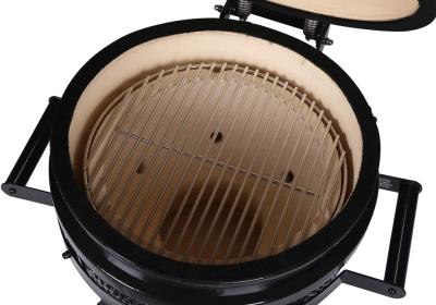 Cina Griglia Kamado a carbone per esterni da 16 pollici in ceramica colore nero 40 cm in vendita