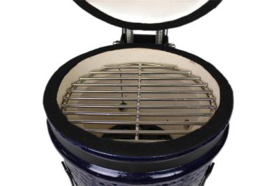 Cina Griglia Kamado in ceramica da 13 pollici per esterni color carbone 32 cm in vendita