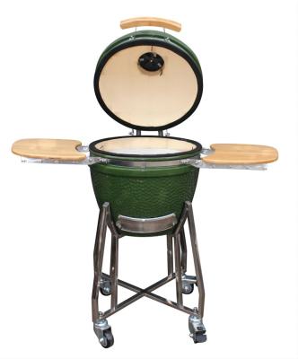 Cina Utensili da cucina Kamado Grill da 48 cm 18 pollici tutto in un colore verde in vendita