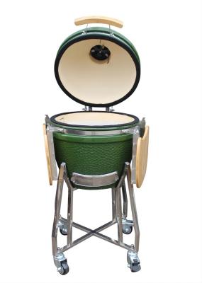 Cina Utensili da cucina Kamado Grill da 48 cm 18 pollici tutto in un colore verde in vendita