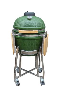 Cina Utensili da cucina Kamado Grill da 48 cm 18 pollici tutto in un colore verde in vendita