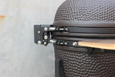 Cina Griglia a carbone in ceramica da 20 pollici colore nero opaco 51 cm per esterni in vendita