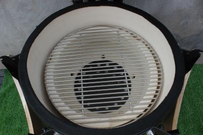 Cina Griglia per barbecue in ceramica da 20 pollici per esterni colore nero opaco 51 cm in vendita