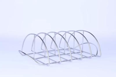 Cina cremagliera della costola dell'acciaio inossidabile degli accessori della griglia di 41x25.5x12cm Kamado per fumare e grigliare in vendita