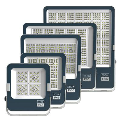 Cina 60000lm Led Flood Light Alta potenza di luce Grigio Finitura corpo CRI 70 in vendita