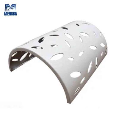 China Stadiums Aluminium Exterior Wall Cladding 1mm / 2mm Thickness Column Cover for sale