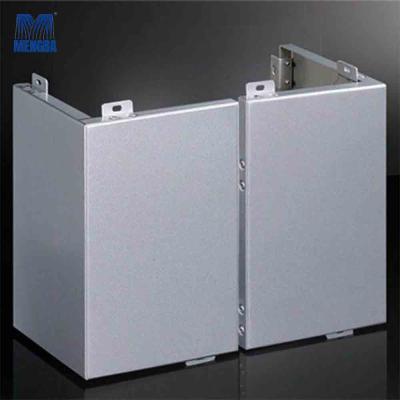 China Stadiums Aluminium Exterior Wall Cladding 1mm / 2mm Thickness Column Cover for sale