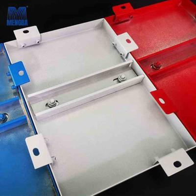 China Custom Aluminium Curtain Wall Flat Aluminum Sheet For Train Station for sale