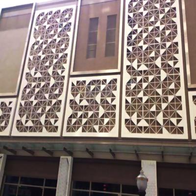 Cina Fassata di rivestimento esterno di muro di tenda in alluminio ventilato in vendita