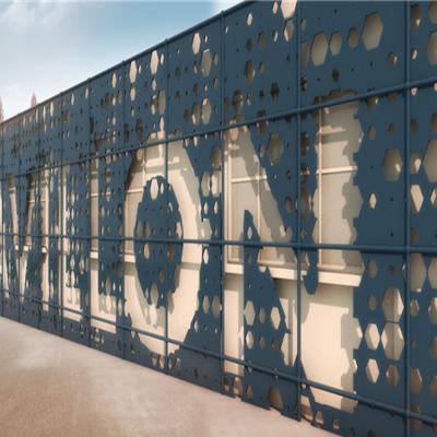 Cina Fassata di rivestimento esterno di muro di tenda in alluminio ventilato in vendita
