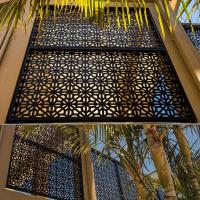 China Rectangle Room Divider Screen Aluminum Smooth Surface Fire Resistant for sale