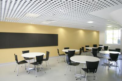 Cina Triangolare impermeabile pannello del soffitto in alluminio decorazione acustico falso in vendita