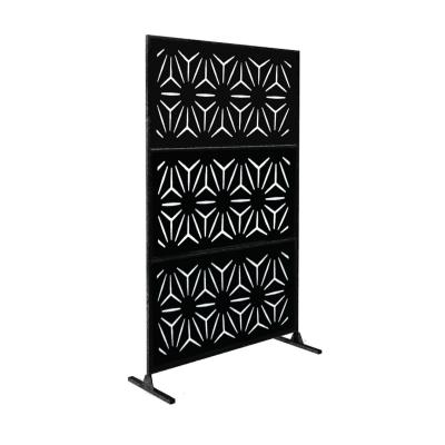 China Partition Room Divider Screen Panel Floral Hanging Fireproof for sale