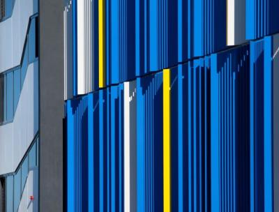 Cina Costruzione esterno Louvres in alluminio Rivestimento in polvere impermeabile in vendita