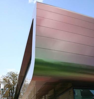 Cina 2 mm esterni pannelli compositi in alluminio leggero decorativo in vendita