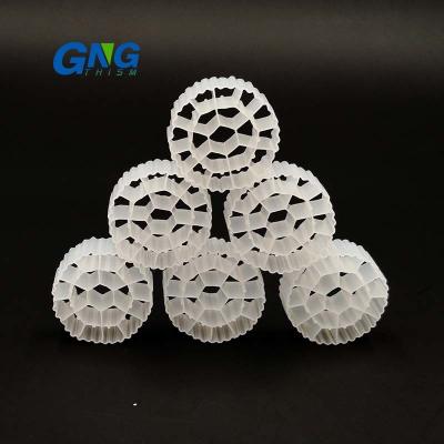 China CE branco dos meios do HDPE MBBR/dos meios de filtro da cama movente Diy do tratamento da água à venda