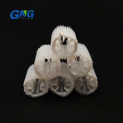 China Modified Polymeric  Suspension Carrier Mbbr Bio Media High Denitrification for sale