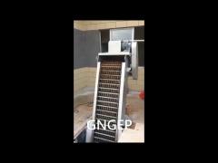 0.37 - 1.5kw Mechanical Bar Screen / Bar Rack Water Treatment SS Material