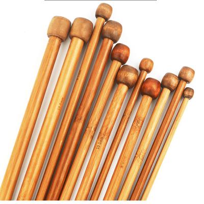 중국 탄화 편직세공은 대나무 원료 단일 포인트 대나무 크로쉐를 자극합니다 판매용