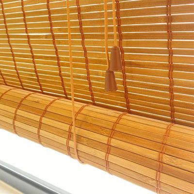 Cina il bambù della natura di 1.8m rotola sull'ombra per Windows Roman Curtains Light Filtering variopinto in vendita