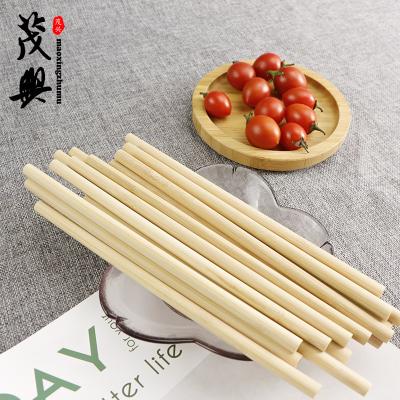 Cina Biodegradabile concimabile delle paglie riutilizzabili di bambù amichevoli di Eco con Straw Cleaner in vendita