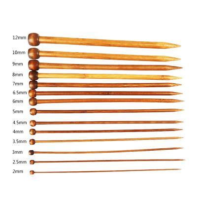 Cina 12Pcs ha fissato singolo tricottare aguzzo dei ferri da maglia circolari di bambù leggeri per tricottare fatto a mano di DIY in vendita