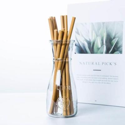 Free Sample Eco-Friendly Bamboo Drinking Straw Bamboo Reusable Straw