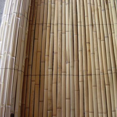 중국 천연 대나무 슬래트 스크린 환경 친화적 개인 정보 슬래트 울타리 대나무 스크린 패널 롤 발코니 바람 보호 판매용
