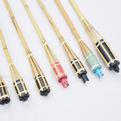 China Großhandel 120cm Bambusfackel und Standfackel Bambus für die Gartenlandschaftsgestaltung zu verkaufen