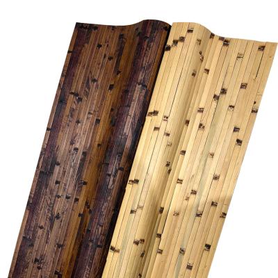 China Bamboo Wallcovering Pastoral Style Home Office Decor Bamboo Wallpaper for sale