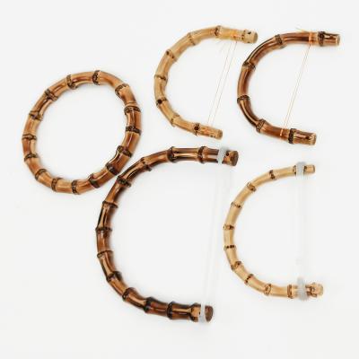 중국 천연 대나무 지갑 손잡이 DIY 핸드백 교체 벨트 판매용