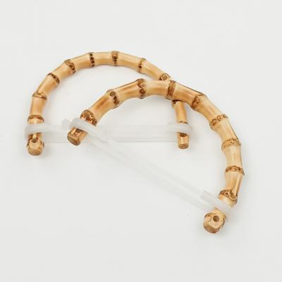 중국 대나무 가방 손잡이 토트 & 클러치를 위한 천연 대나무 손잡이 판매용