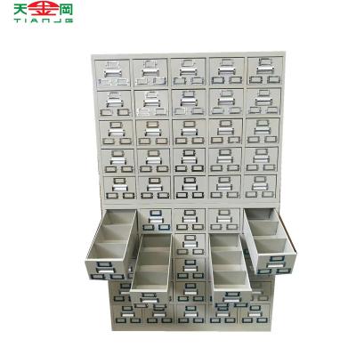 China TJG hospital furniture steel drawers medicine cabinet with lock for sale