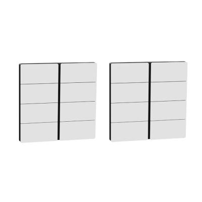 China Schneide Electric Cuadro H KNX Push Button Panel 8 Gang C2E616401_WE_C1 IP20 Rating for sale