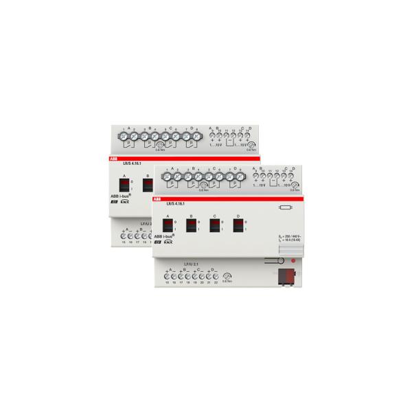 Quality LR/S 4.16.1 ABB 4 Channel 16A KNX Light Controller 1-10V Dimming & MDRC for sale