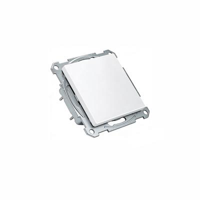 China MTN6185-0319 KNX Push-button Panel with Temperature Sensor Polar White Glossy for sale