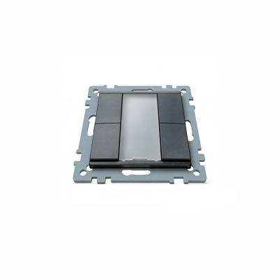 China MTN627614 KNX 2-Gang Plus Push-button System M 4 Buttons Anthracite Bus Coupler for sale