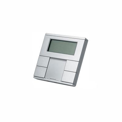 China MTN6212-0460 KNX 2-Gang Plus Push-button with Room Temp Control System M Aluminium Metallic for sale
