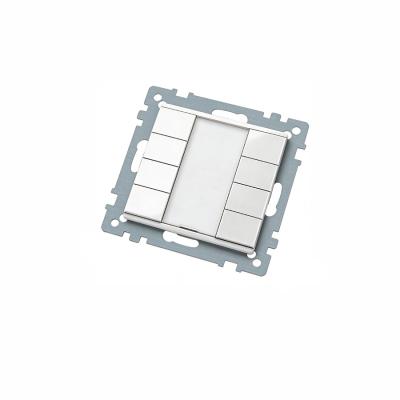 China MTN617419 KNX 4-Gang Plus Push-button Polar White Glossy 8 Buttons Bus Coupler for sale