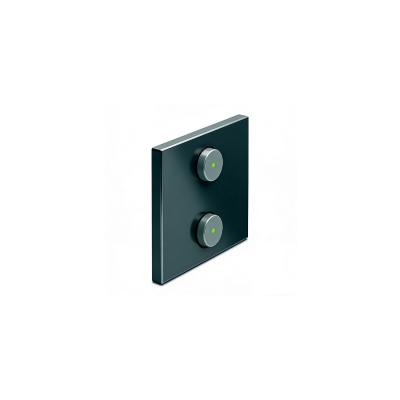 China 6125/20-981-500 KNX 1/2-Gang Switch Control Panel Innovative Color-Coded Function Indication for sale