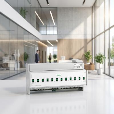 China MTN648493 Schneider Electric KNX Smart Lighting Switch Module 12 Independent Channels for sale