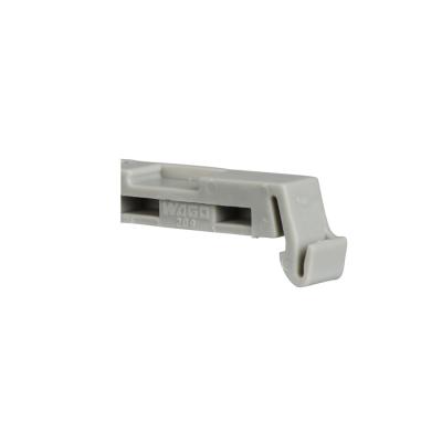 China SXWDINEND10001 Schneider DIN Rail End Clip Stop Bracket 25 Pieces Panel Kit for sale