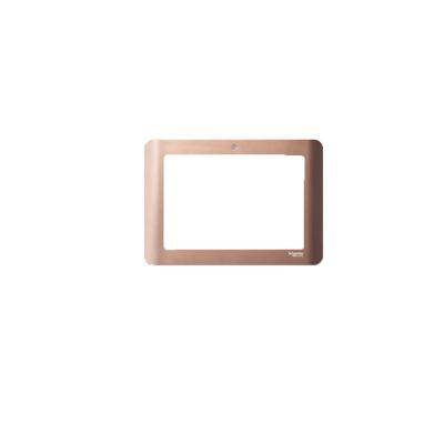 China VDETC07_WE Schneider Xightor Video Door Entry Cover Frame Matt Bronze for 7-Inch Touchscreen Module for sale