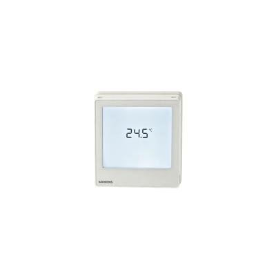China S55770-T350 KNX Touch Screen Room Thermostat Embedded PI Temperature Control VRF AC Integration 5-40C Setpoint for sale