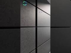 Schneider C2E616401_MB_C1 JINGYUE KNX 8-Gang Matte Black Grey Panel, Multi-Channel KNX Bus Central C