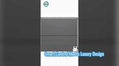 NP16162_01BK_E1 | Schneider Unica KNX 4 Key Matte Black Smart Wall Panel With Built-In Thermostat E1