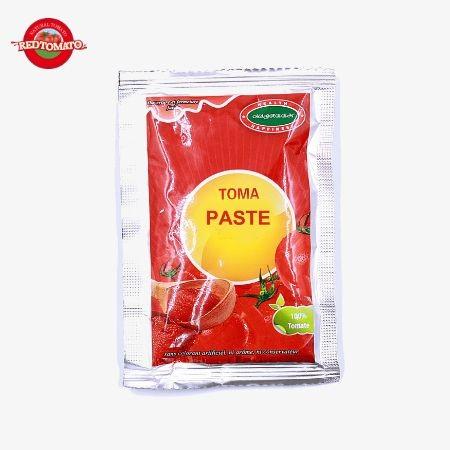 Quality Flat Sachet Tomato Paste 30g Sweet And Sour Triple Concentrated for sale