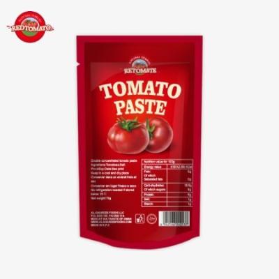 Cina 140g di pasta di pomodoro rosso in sacchetto comodo e gustoso in vendita