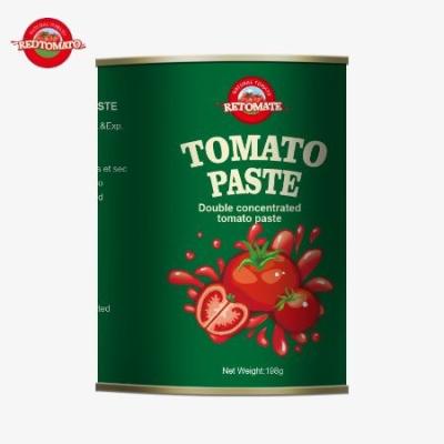 China The 198 Grams Of Canned Tomato Paste Meets Both ISO HACCP And BRC Standards  As Well As The FDA Production Standards for sale